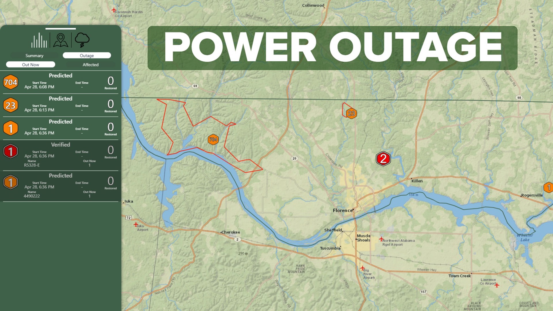 Storms knock out power in Lauderdale County | rocketcitynow.com