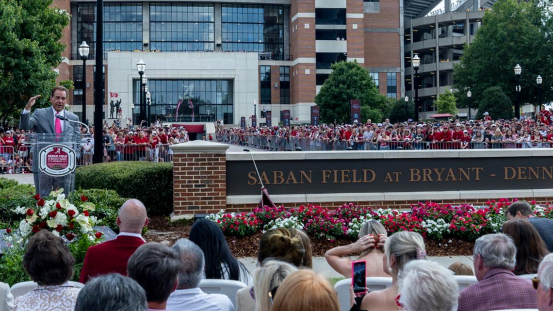 Alabama officially adds Saban Field to stadium name | rocketcitynow.com