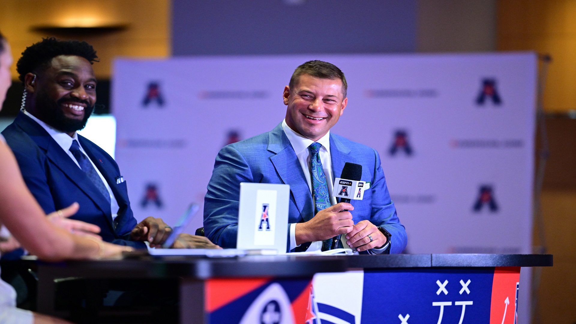 Jon Sumrall & Tulane Green Wave speak at 2025 American Conference ...