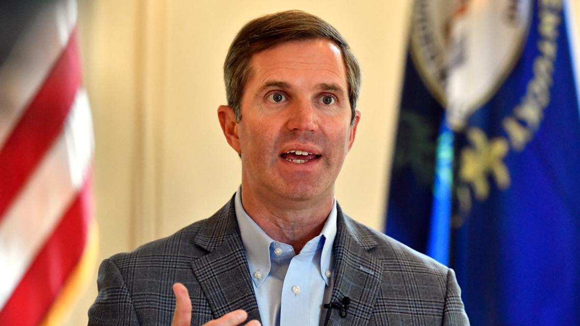 Kentucky governor Andy Beshear endorses Kamala Harris, no comment on VP ...