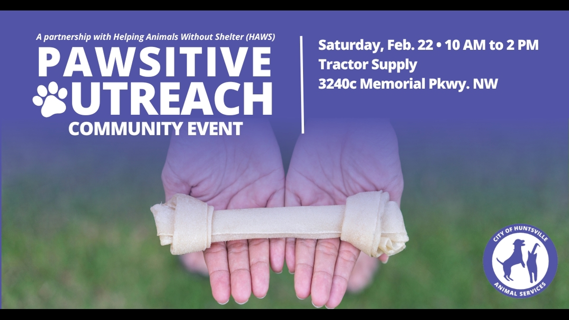 Pawsitive Outreach event supports pet owners in Huntsville ...