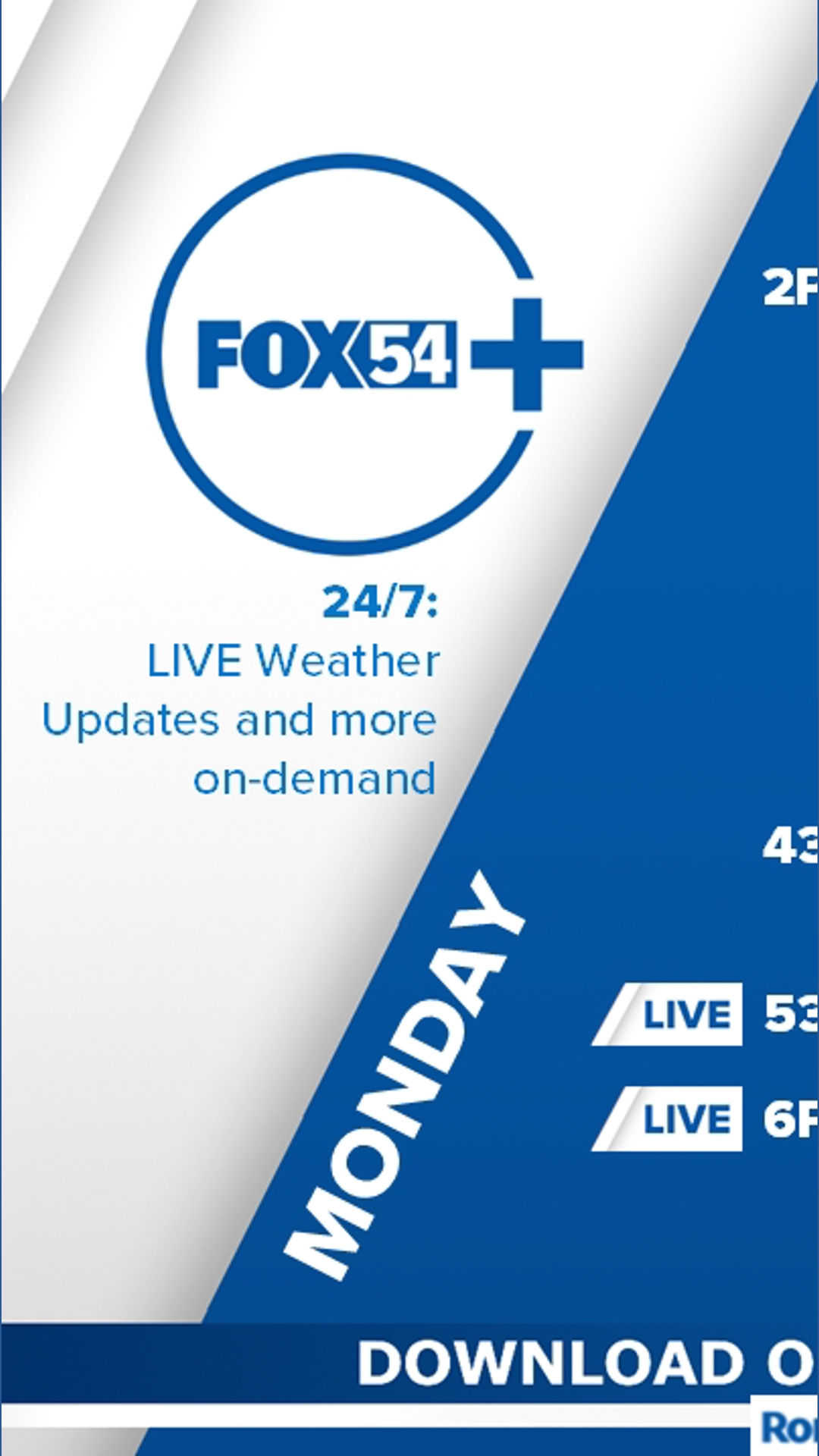 What to watch today on FOX54+. Download on your TV. Watch for free ...