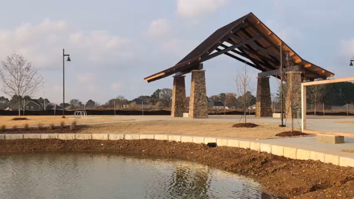 South Huntsville welcomes $7.1M Hays Farm Park with scenic lagoon and ...