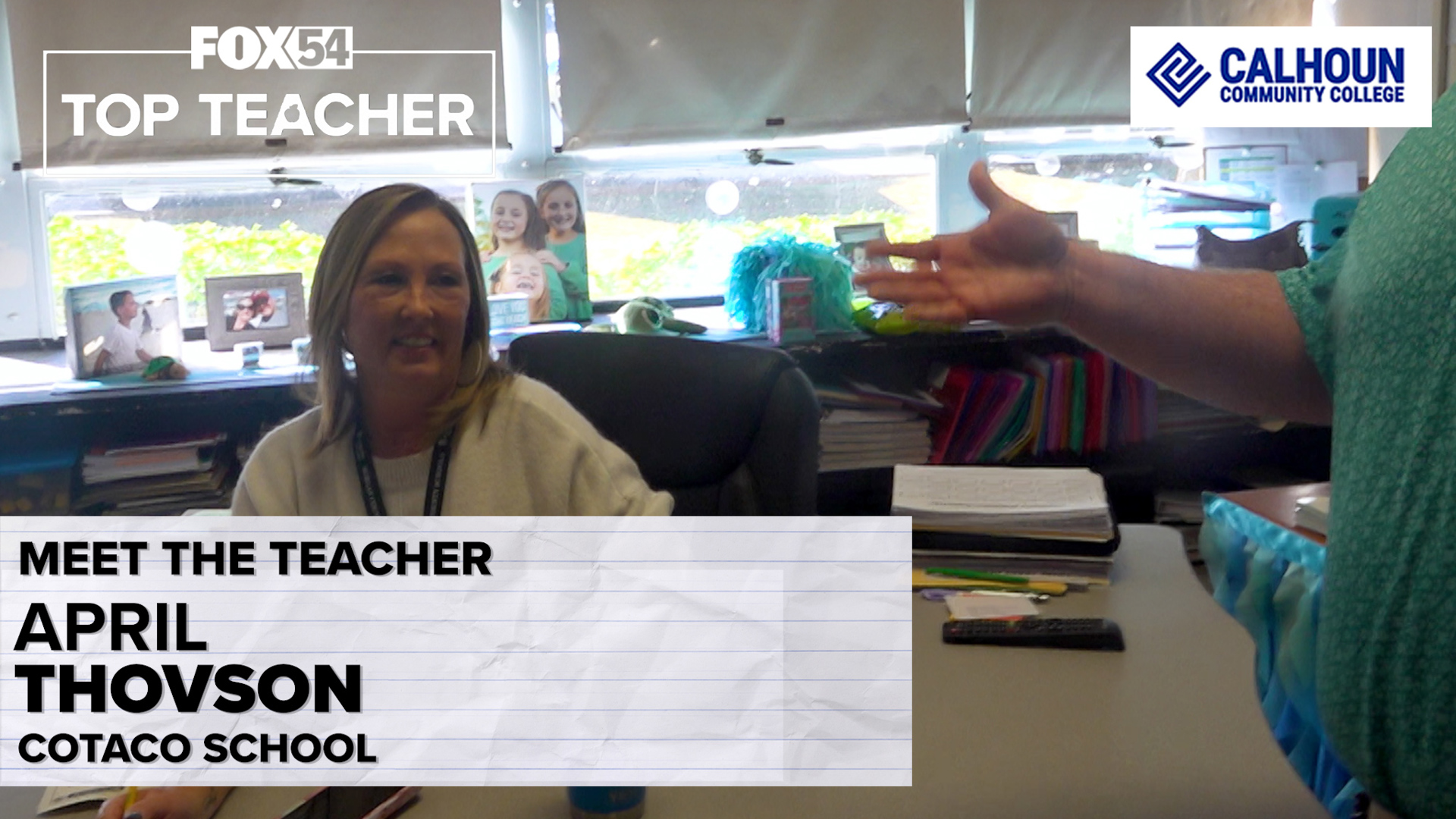 FOX54 Top Teacher: April Thovson makes a mark in her first year at ...