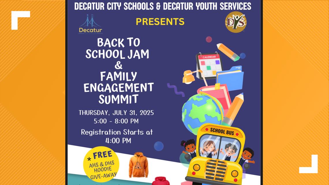 Decatur schools host Back-to-School Jam July 31 | rocketcitynow.com
