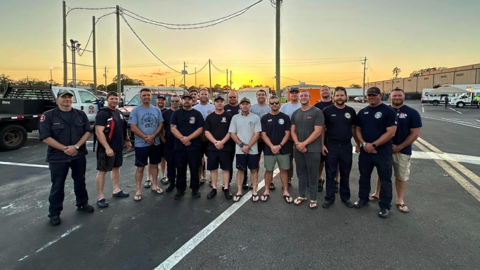 North Alabama search-and-rescue specialists homeward-bound after Milton ...