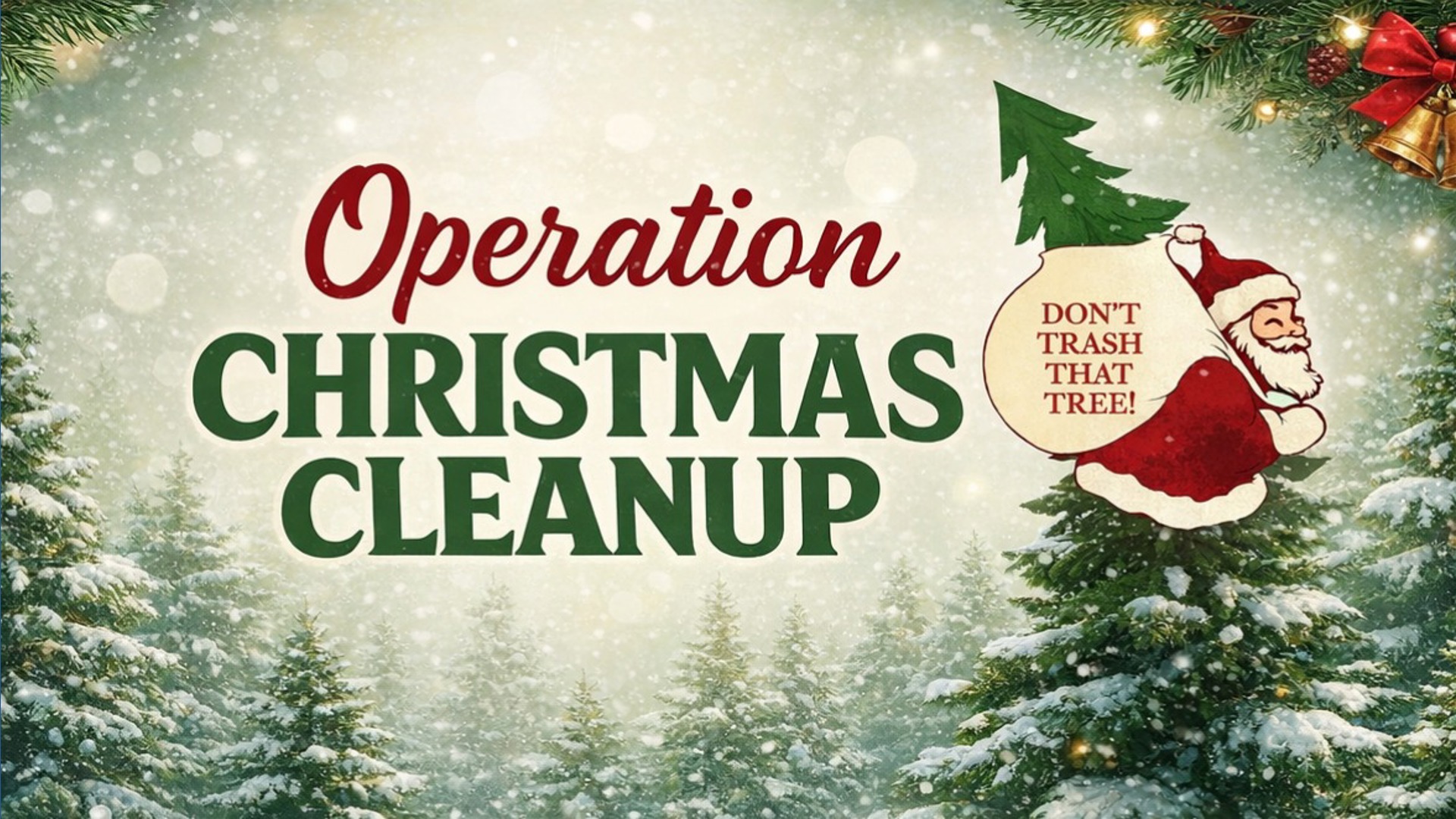 Huntsville, Madison team up for 'Operation Christmas Cleanup' event set ...