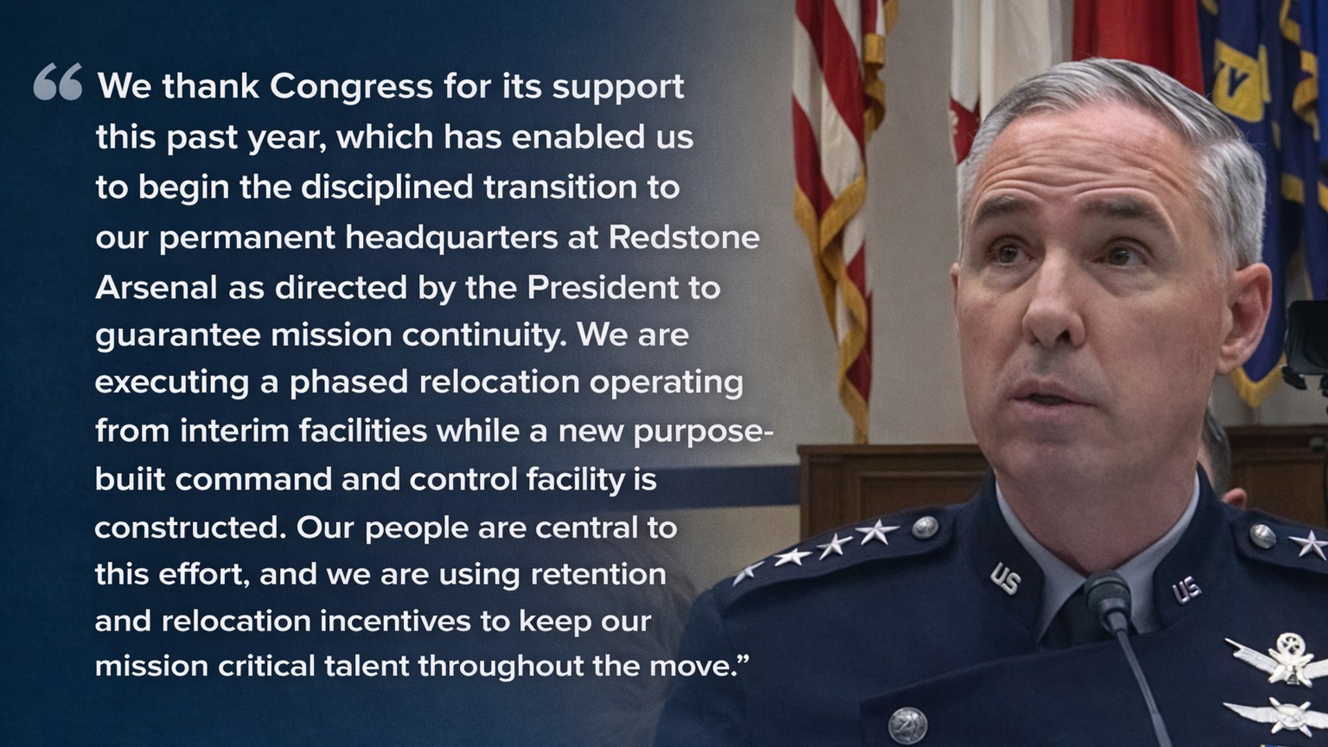 US Space Command's move to Redstone on track, Gen. Whiting tells ...