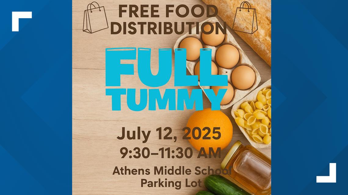 Free drive-up food distribution for Athens and Limestone County ...