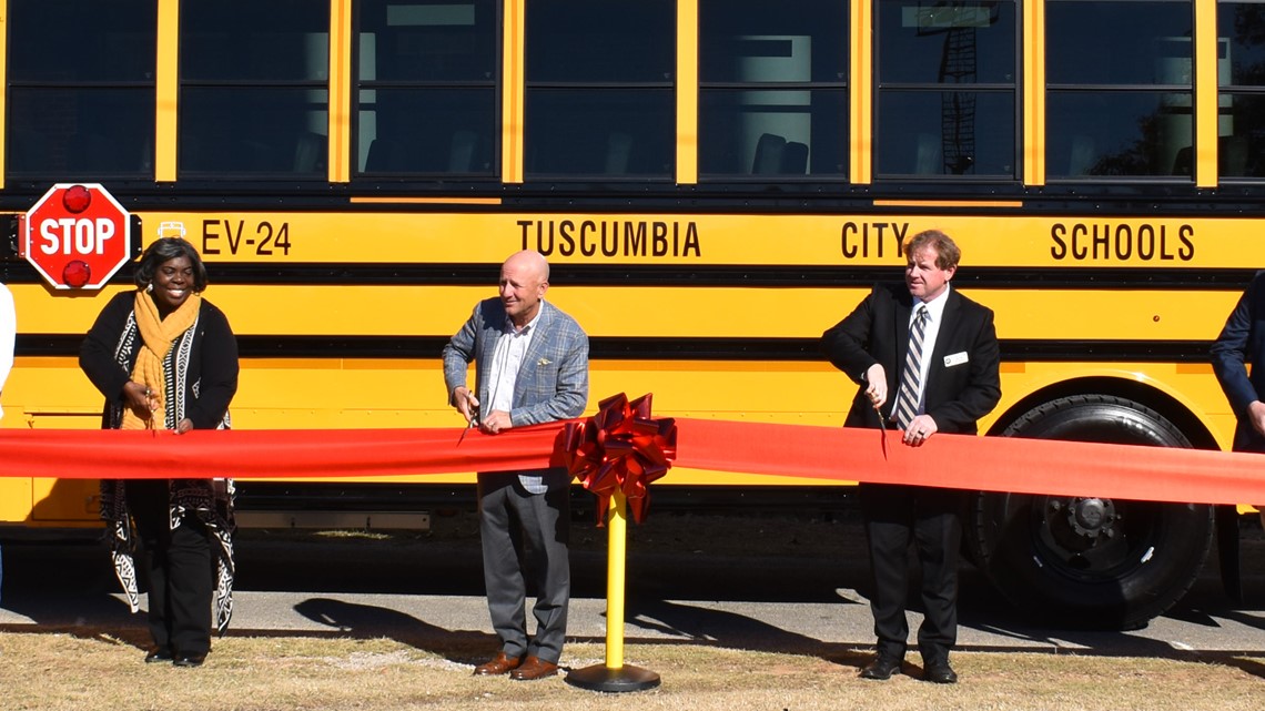Tuscumbia receives state's first all-electric school bus from EPA ...