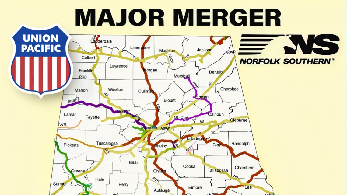Union Pacific and Norfolk Southern seek approval for $85B merger amid ...