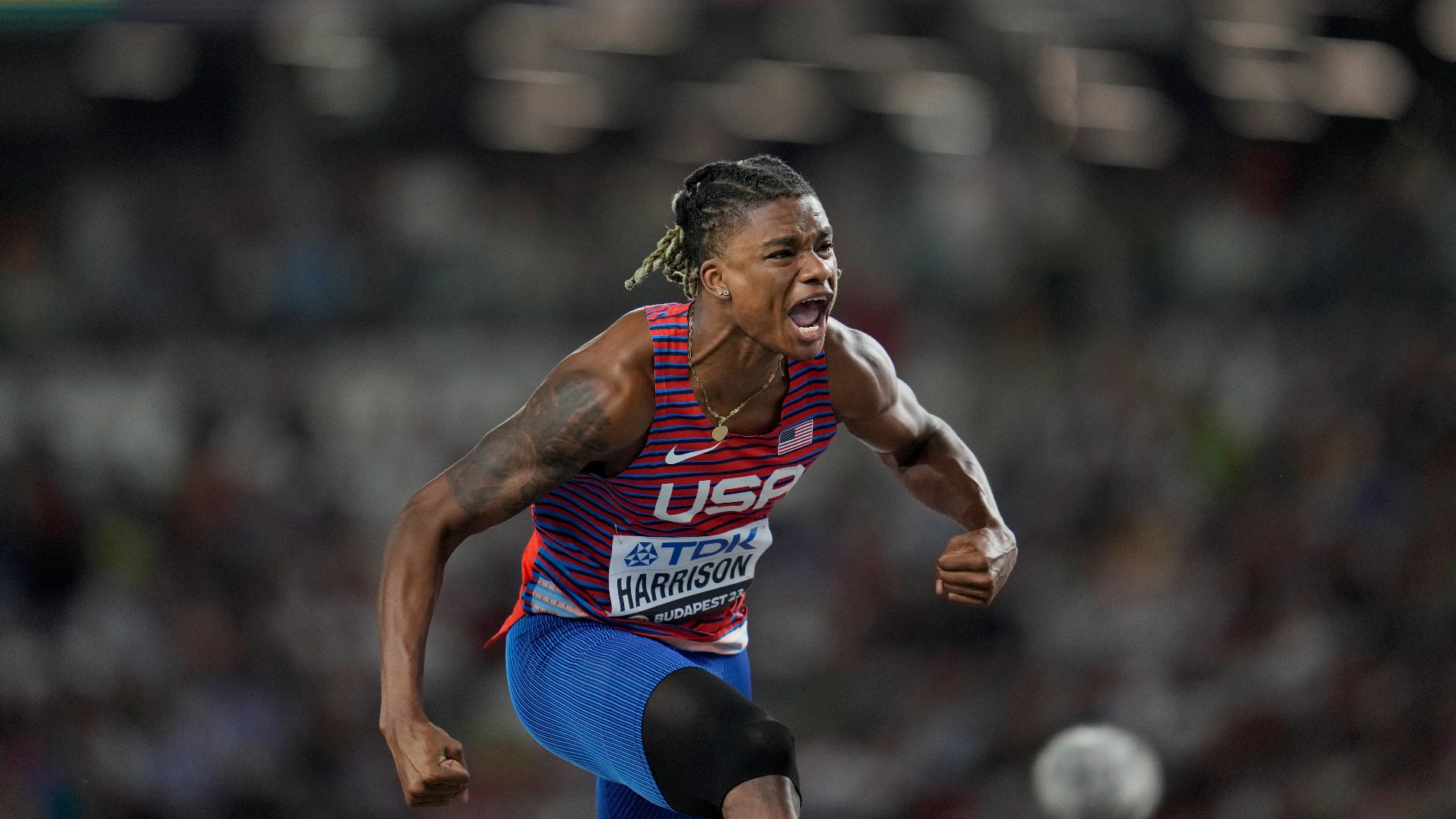 Huntsville native JuVaughn Harrison takes silver medal at Worlds ...