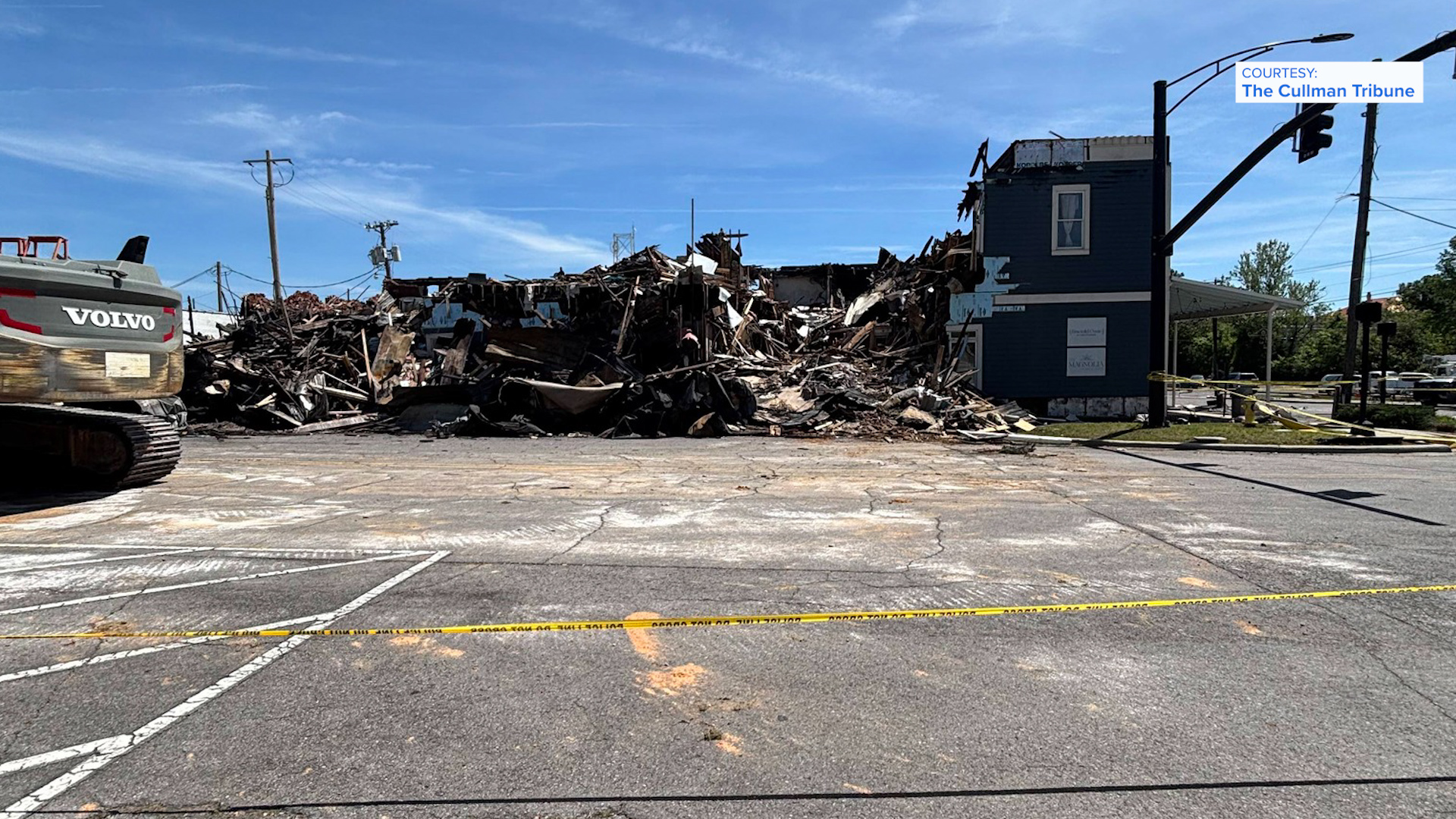 Crews battle fire at Stiefelmeyer Building in Cullman | rocketcitynow.com