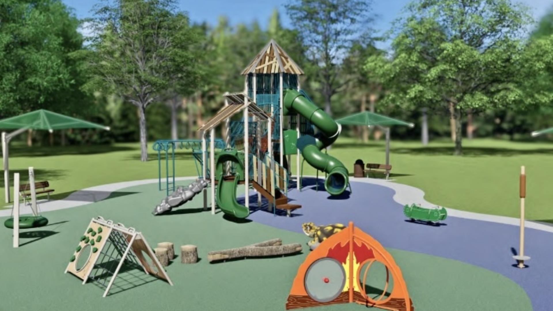 Joe Wheeler State Park unveils plans for new accessible playground ...
