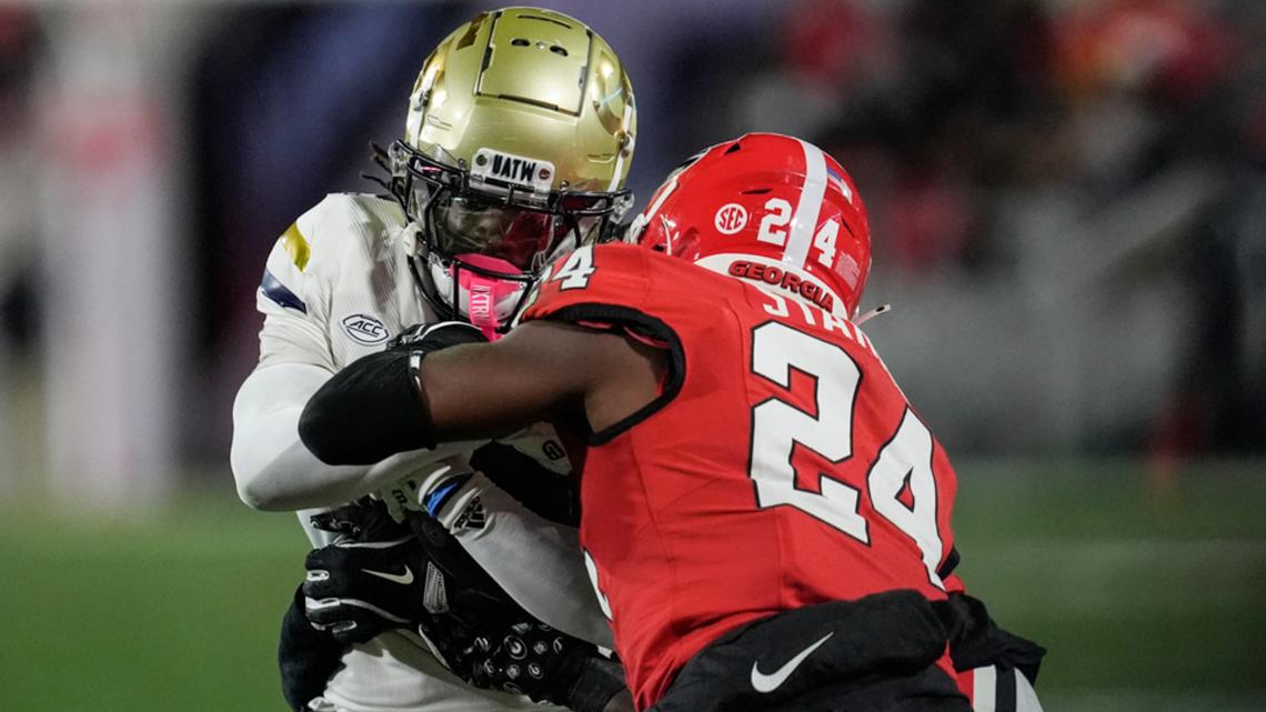 Auburn lands top transfer WR Eric Singleton Jr. from Georgia Tech ...