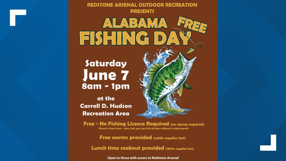 Join Free Fishing Day at Redstone Arsenal June 7 | rocketcitynow.com