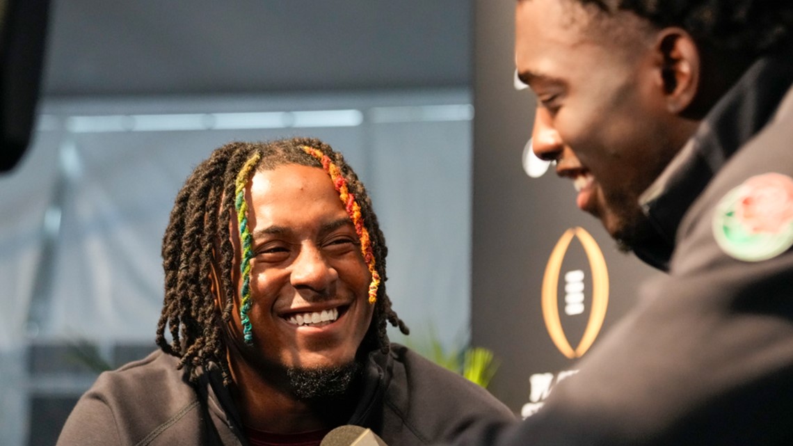 Alabama defensive players Kool-Aid McKinstry and Chris Braswell declare ...