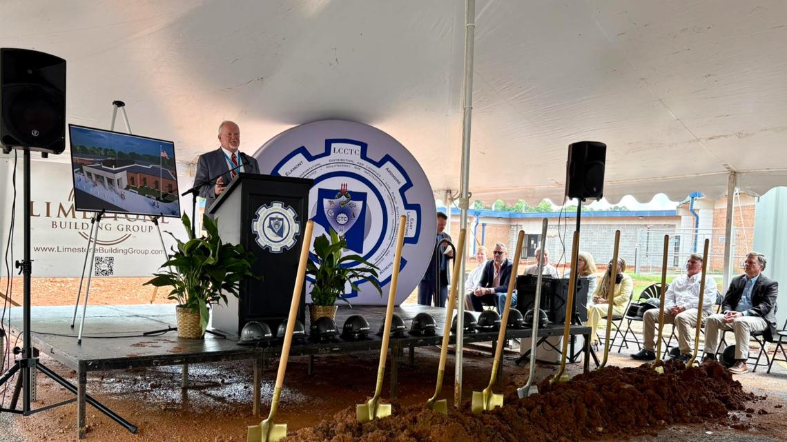 Limestone County Schools breaks ground on Career Tech Center expansion ...