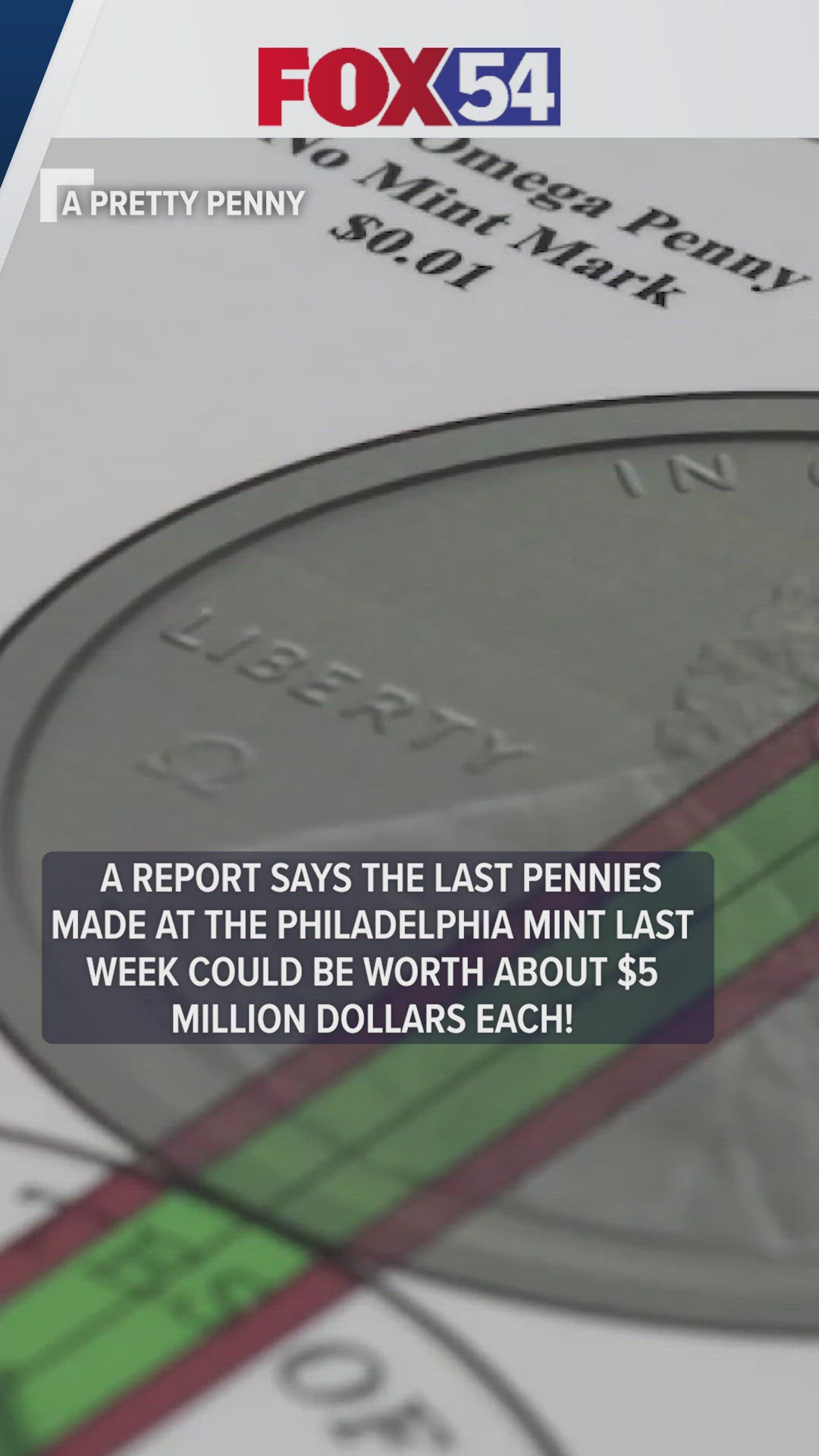 A pretty penny: The final five pennies made are up for auction ...