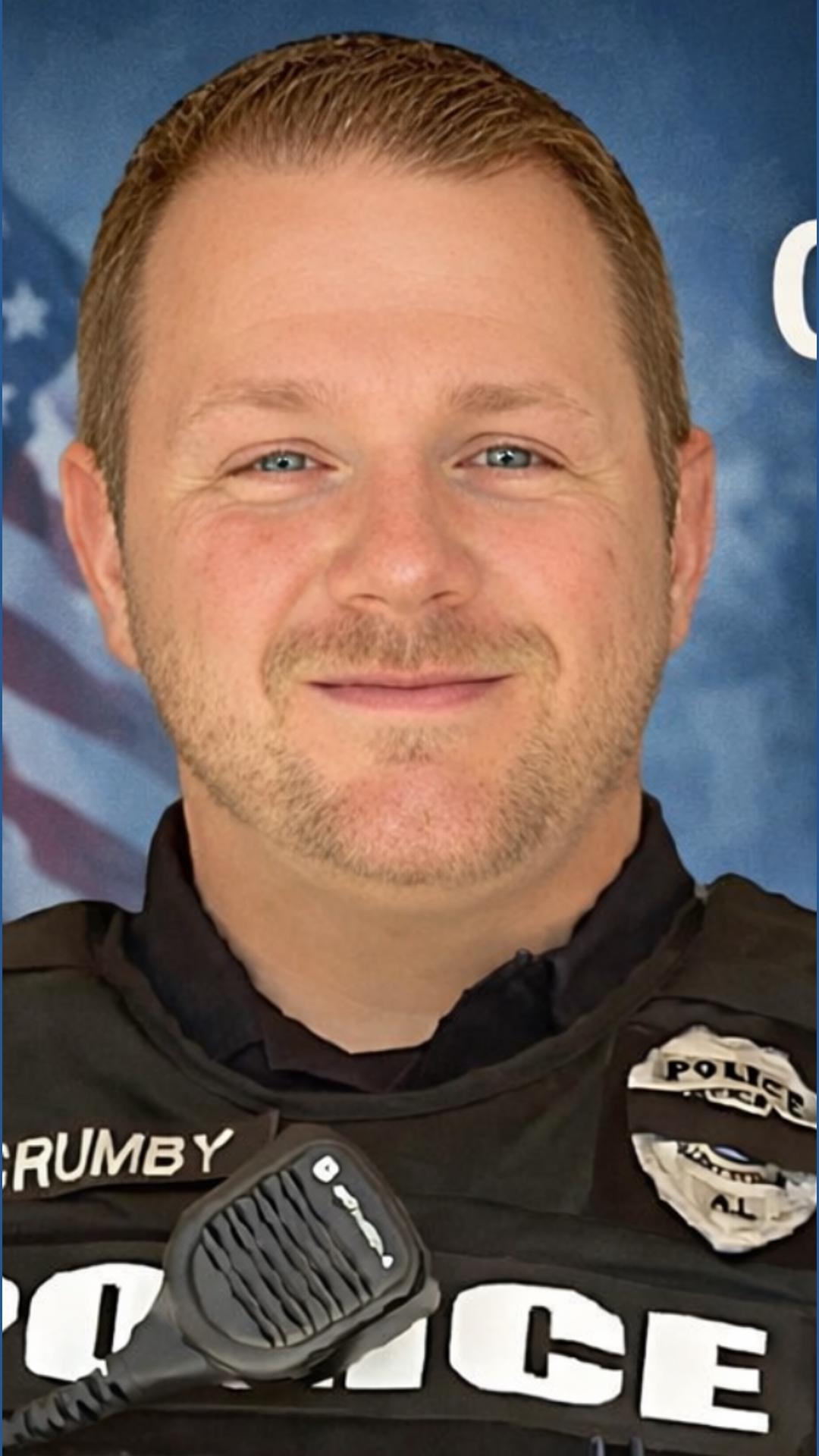 Huntsville Police honor Officer Garrett Crumby, killed in 2023 shooting ...