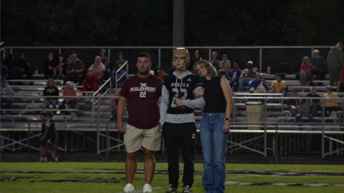 Cole Thorn returns to West Morgan field after brain injury ...