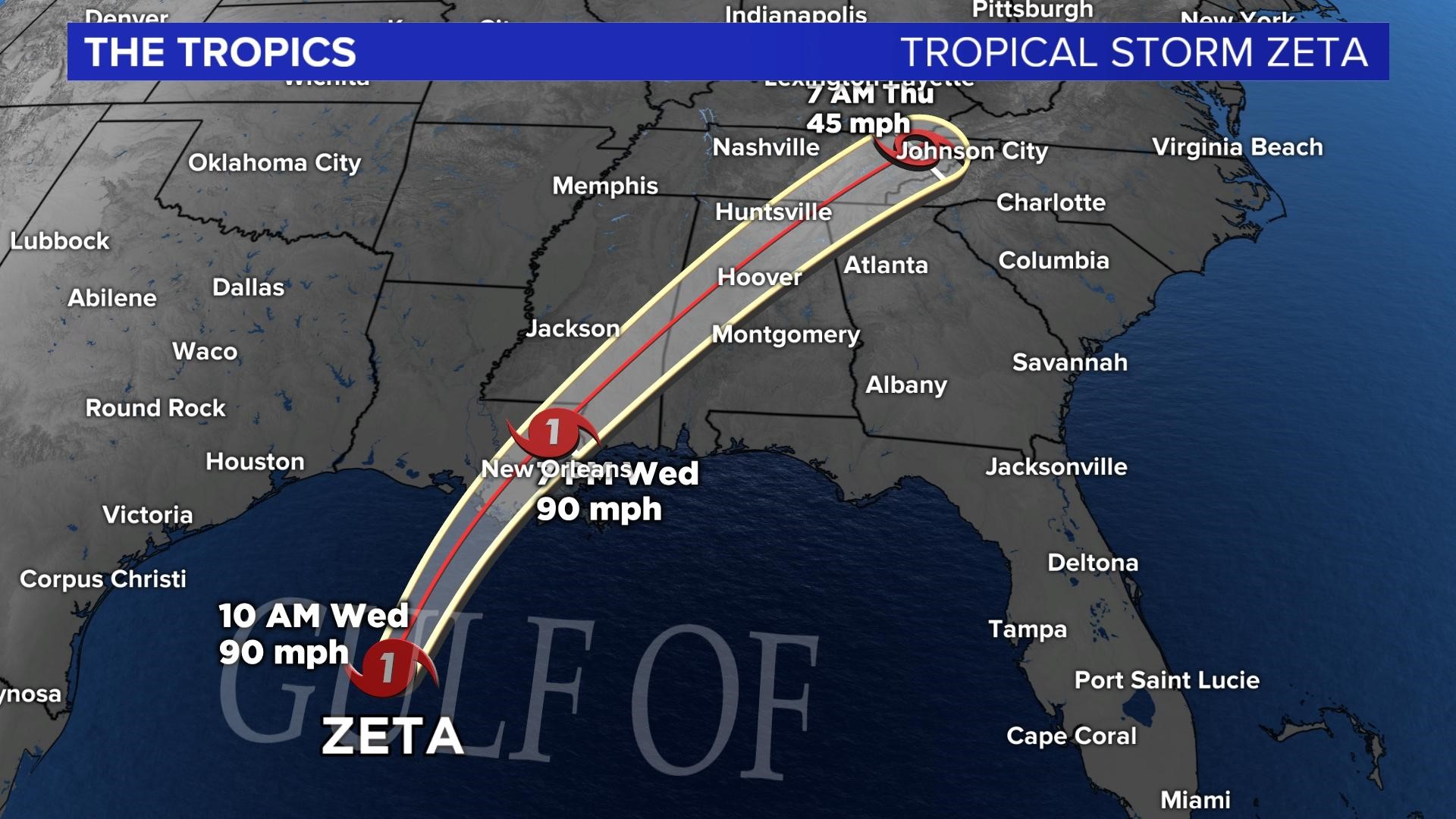 Hurricane Zeta Nears Landfall | rocketcitynow.com