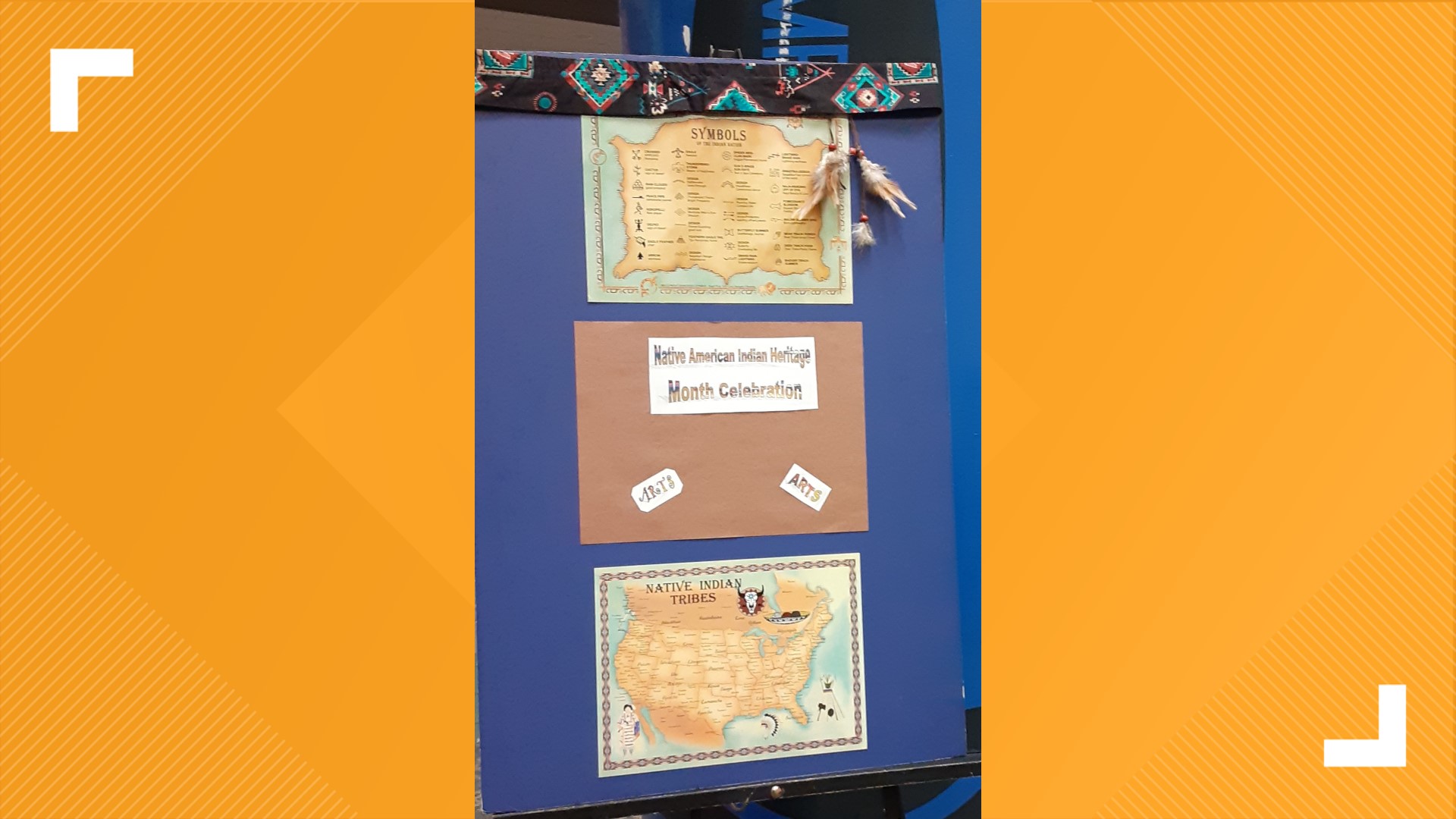 Native American Indians Heritage Month art display Huntsville ...