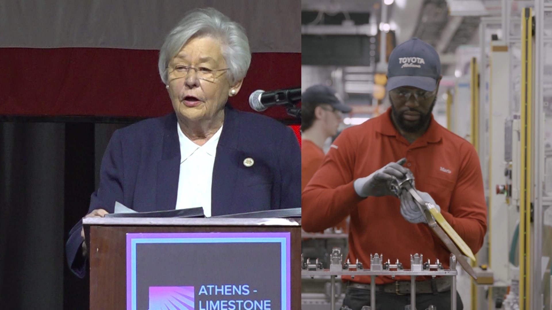 Gov. Kay Ivey stopc by Athen for State Address | rocketcitynow.com