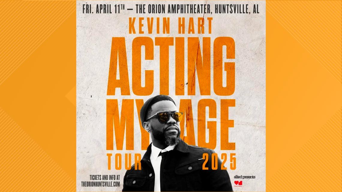 Kevin Hart 'Acting My Age' show coming to Orion Amphitheater ...