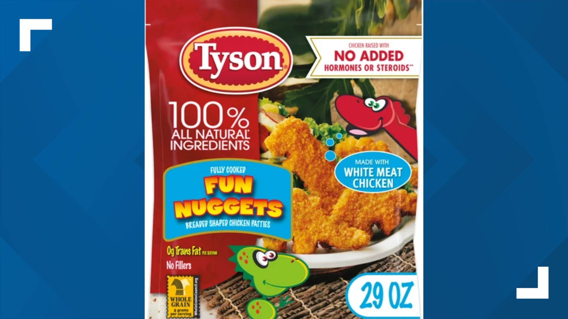RECALL: Consumers report metal fragments in Tyson 'Fun Nuggets ...