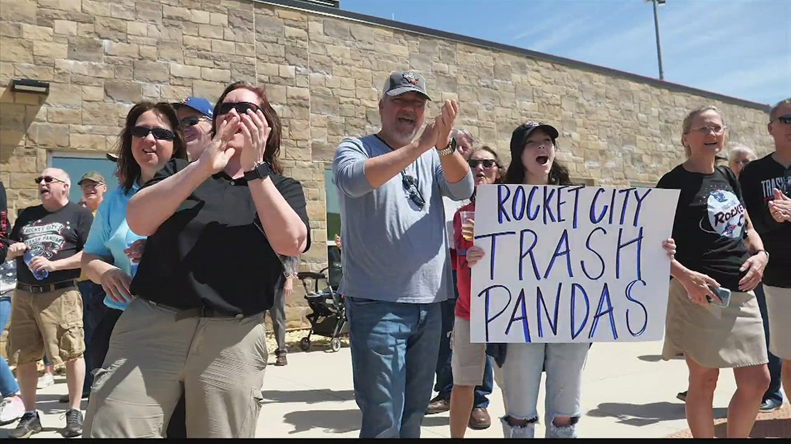 Trash Pandas arrive at Toyota Field ahead of Opening Day ...