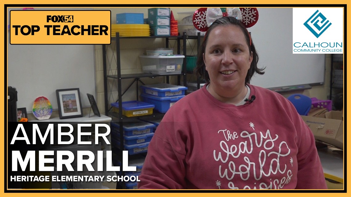 Amber Merrill is FOX54's Top Teacher! | rocketcitynow.com