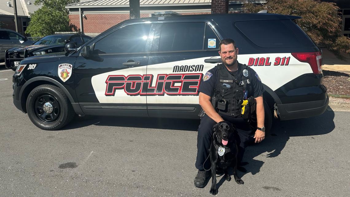 Madison police enhance safety with new K9 Gemini | rocketcitynow.com
