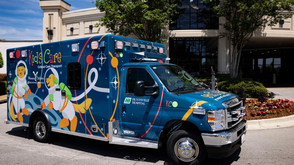 Huntsville Hospital launches new kids care transport ambulance ...