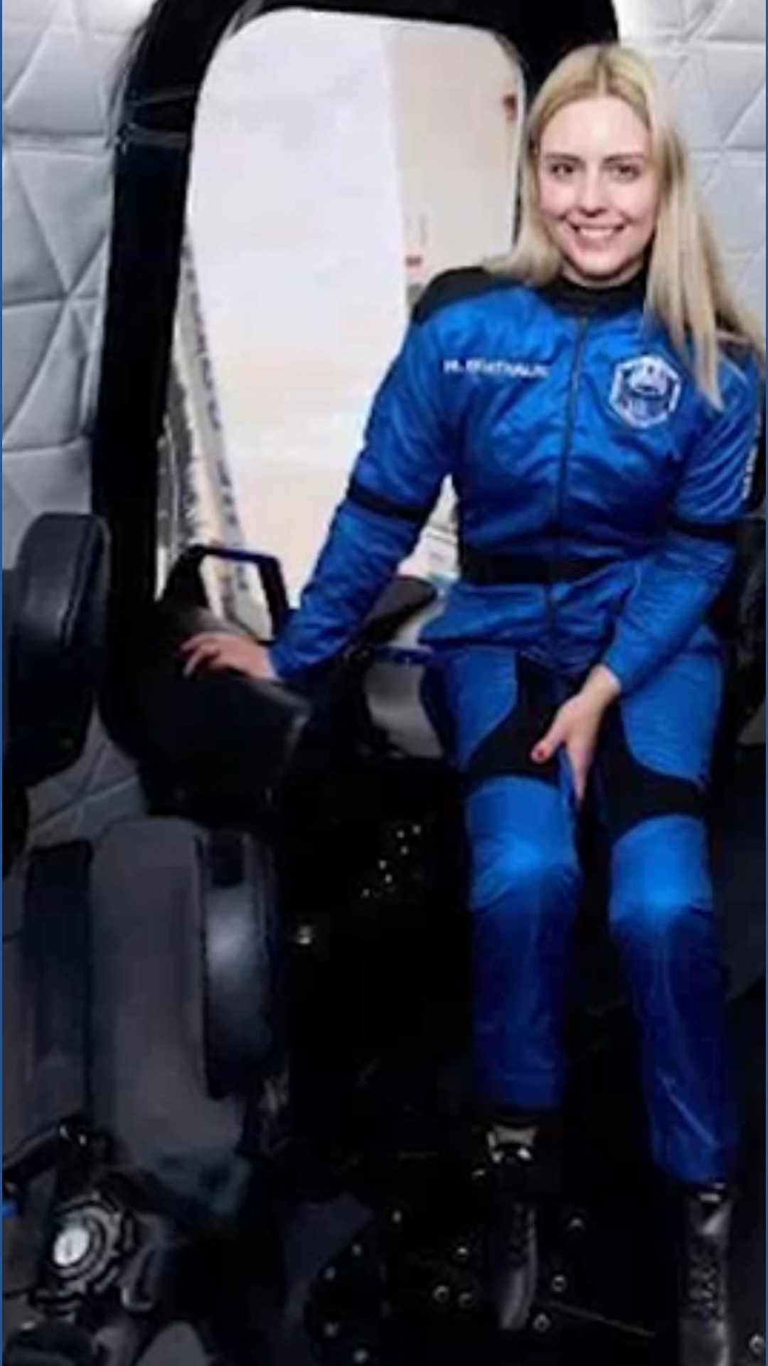 First wheelchair user reaches space on Blue Origin flight, marking ...