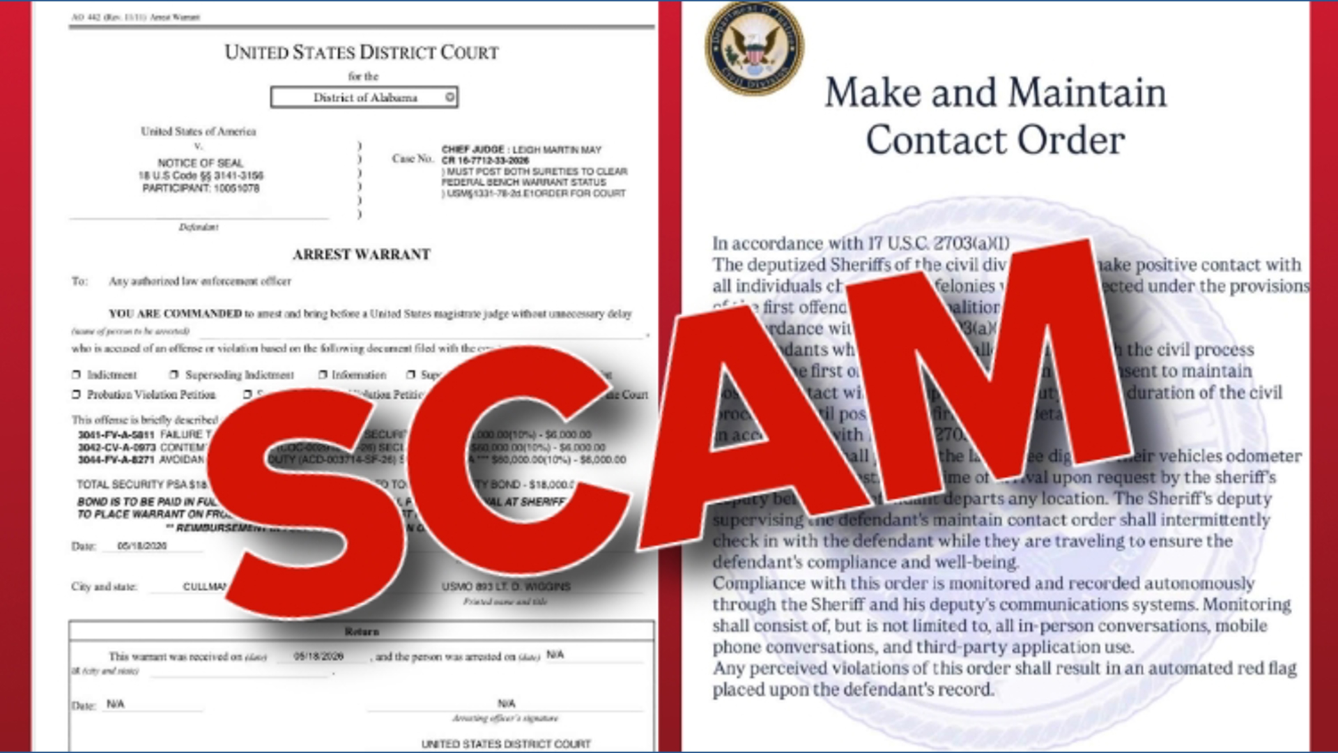 Madison County Sheriff's Office warns of phone scam using fake DOJ ...