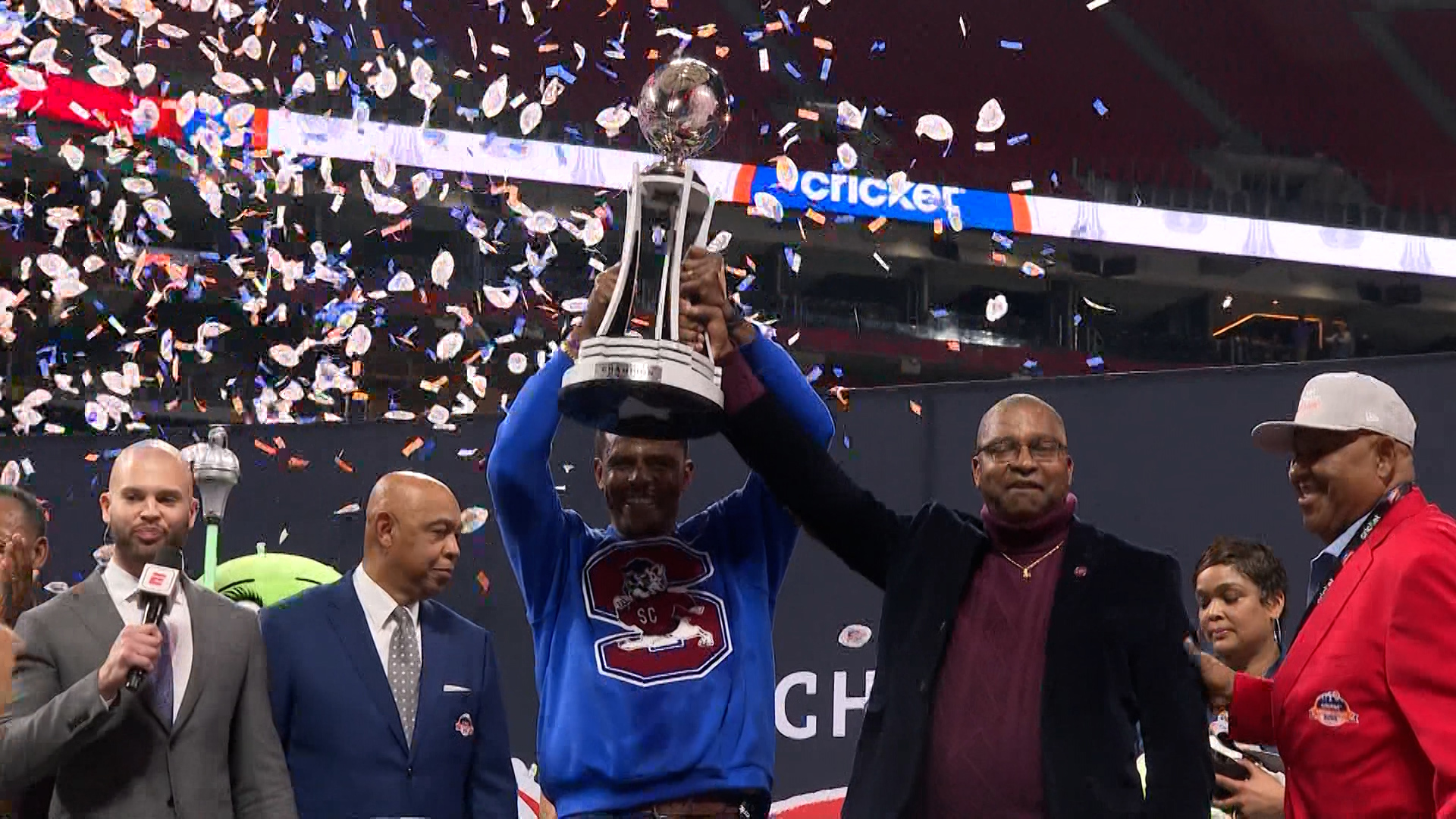 South Carolina State wins Celebration Bowl in fourth OT, defeating ...