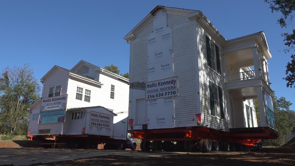 Historic Horton House completes move, will be centerpiece of Scottsboro ...