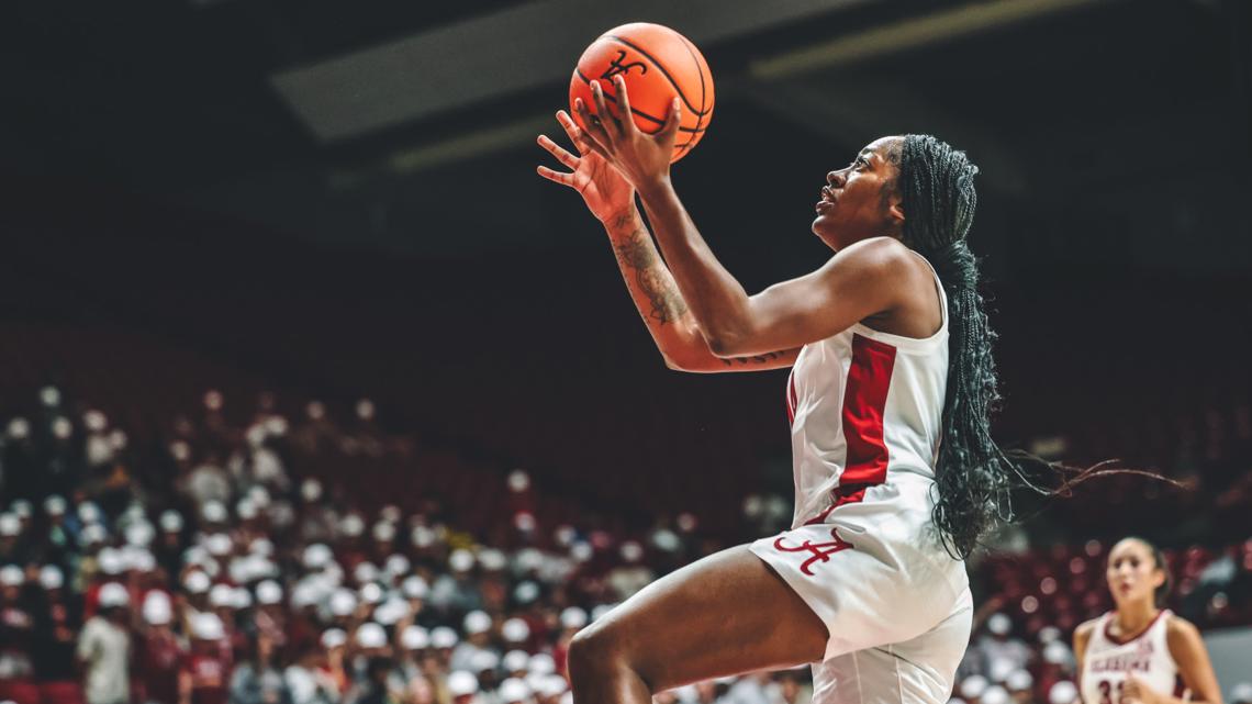 Nye scores 25, Baker 23 and No. 24 Alabama women open with 115-53 win ...