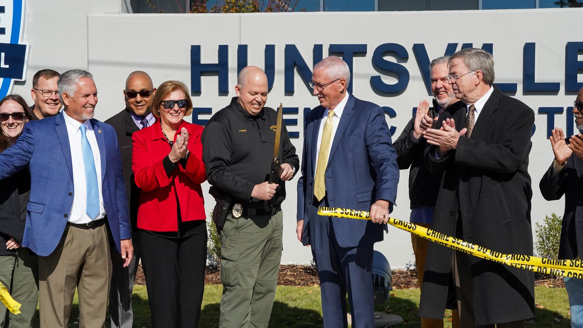 Huntsville Police open new Crime Scene and Evidence Warehouse Complex ...