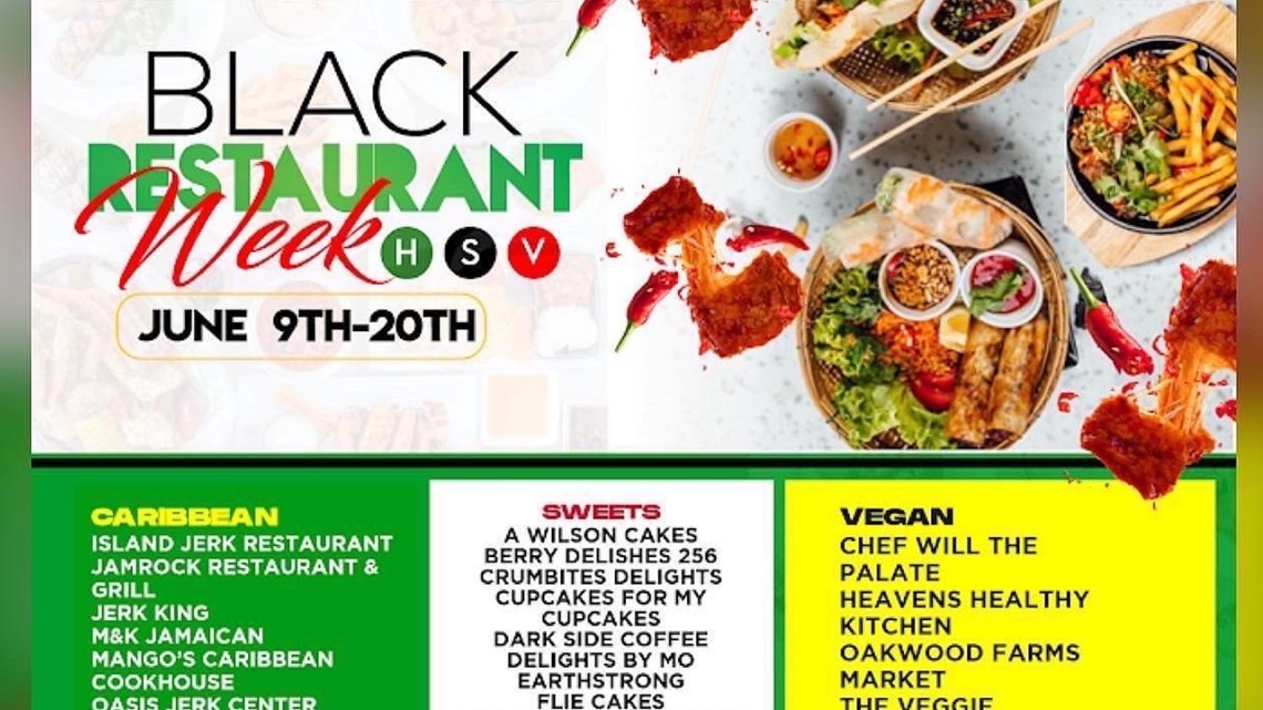 Black Restaurant Week Huntsville supports Black-owned businesses ...