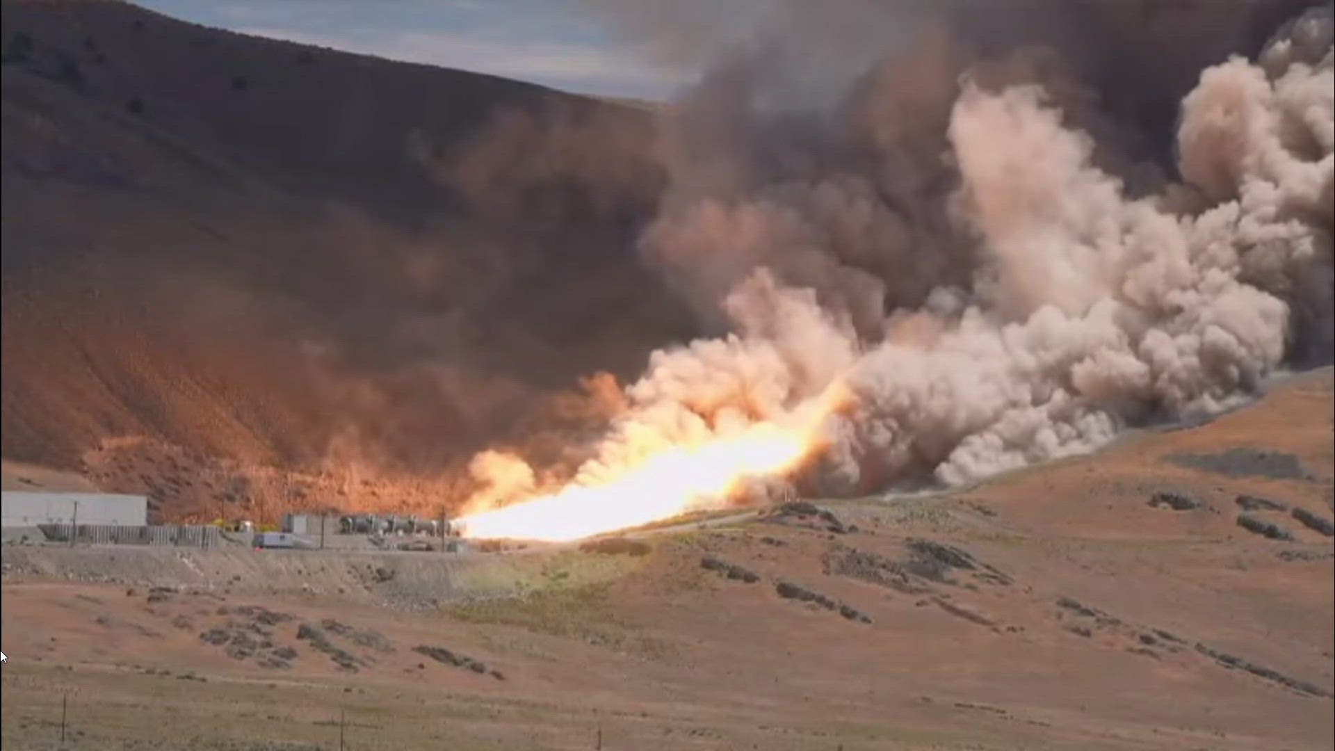 REPLAY: NASA Rocket Booster Motor test | rocketcitynow.com