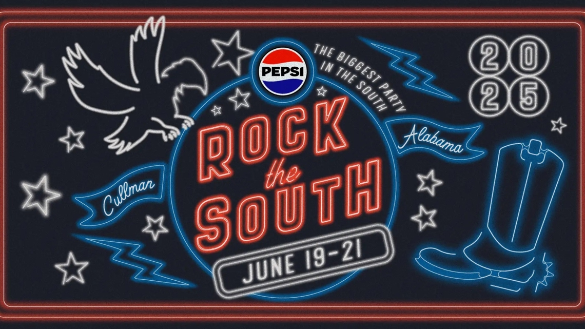 Rock the South 2025 lineup revealed | rocketcitynow.com