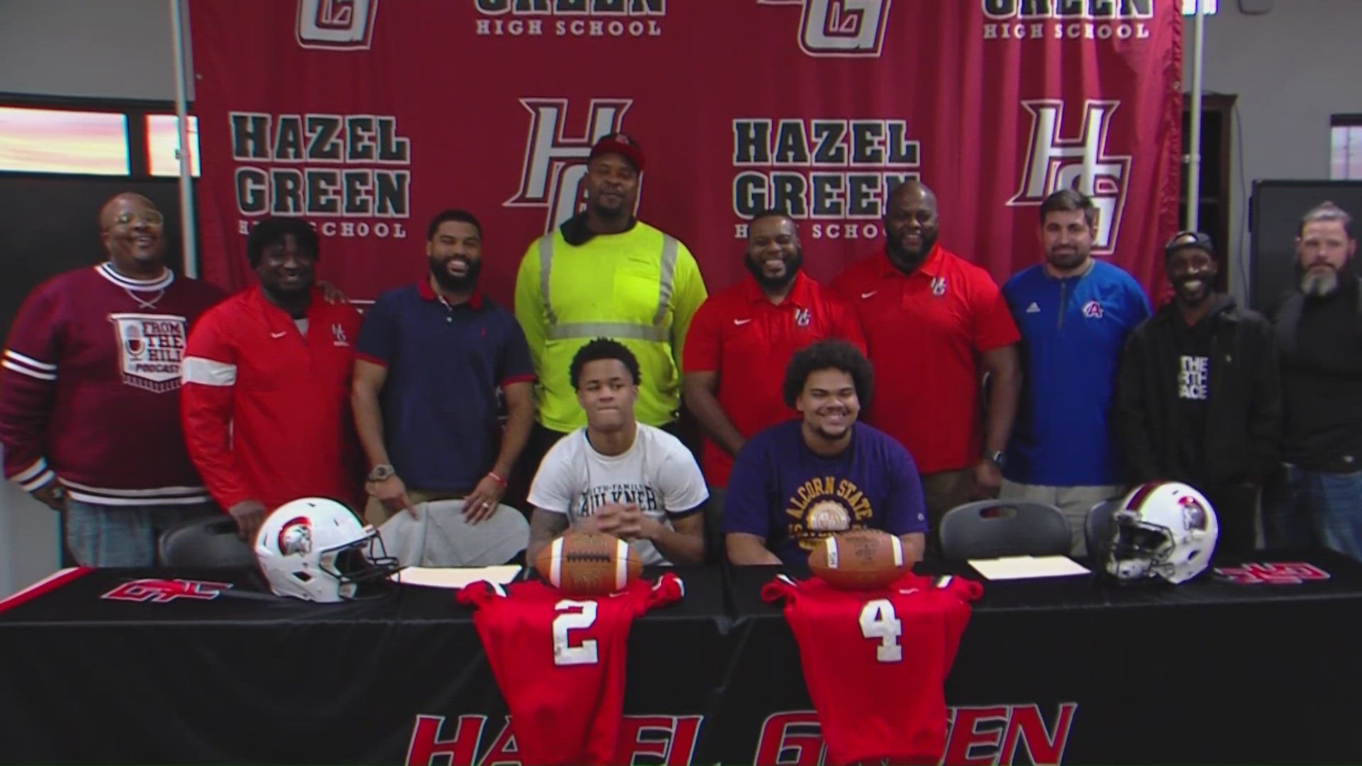 Hazel Green Football duo signs national letters of intent ...