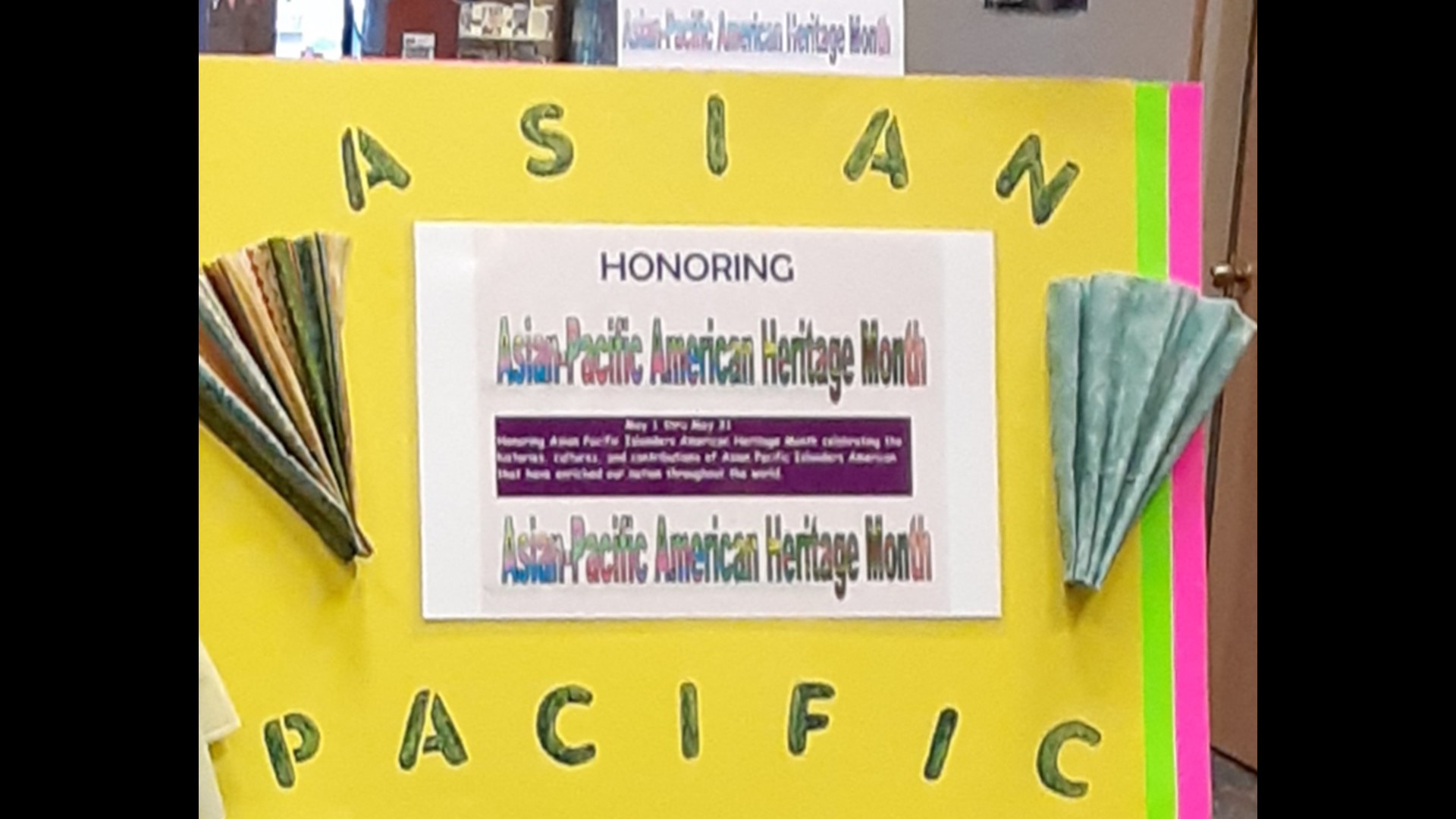 Student art honoring AAPI Heritage Month on display at HMCPL Main ...
