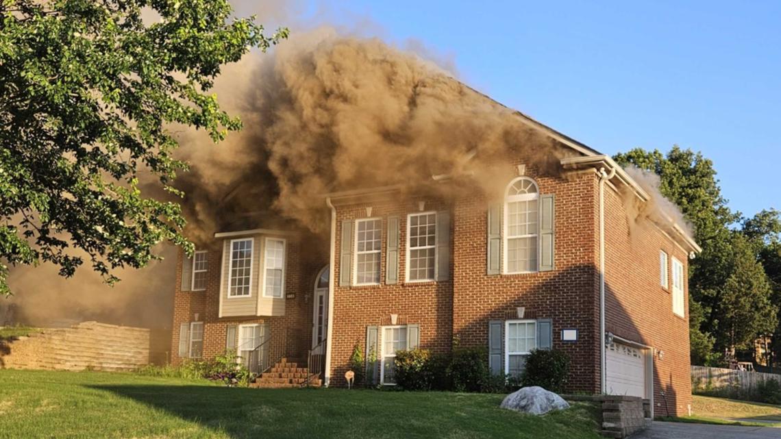 Firefighters respond to house fire in Harvest Sunday night ...
