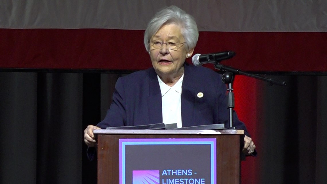 Gov. Kay Ivey stopc by Athen for State Address | rocketcitynow.com