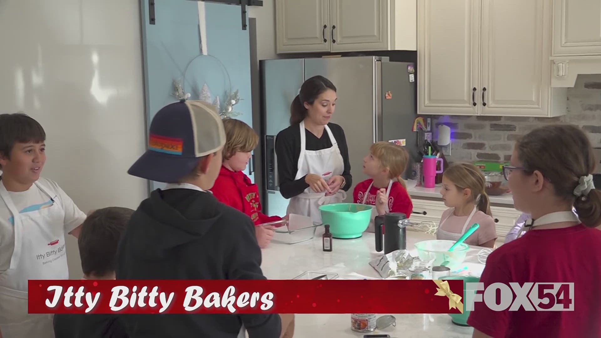 One instructor sharing the joy of cooking with itty bitty helpers in ...