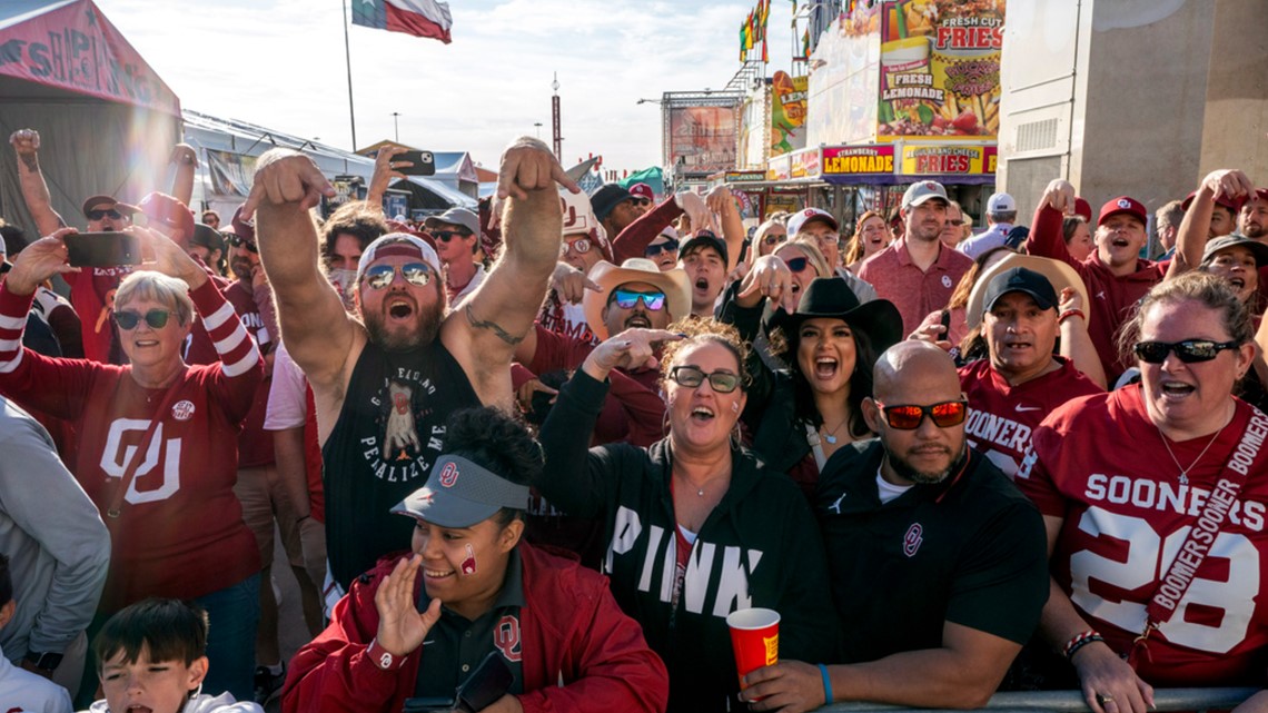 SEC commissioner Sankey takes in his 1st Texas-Oklahoma game year ...