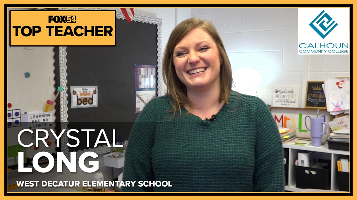 This week's Top Teacher is Crystal Long | rocketcitynow.com
